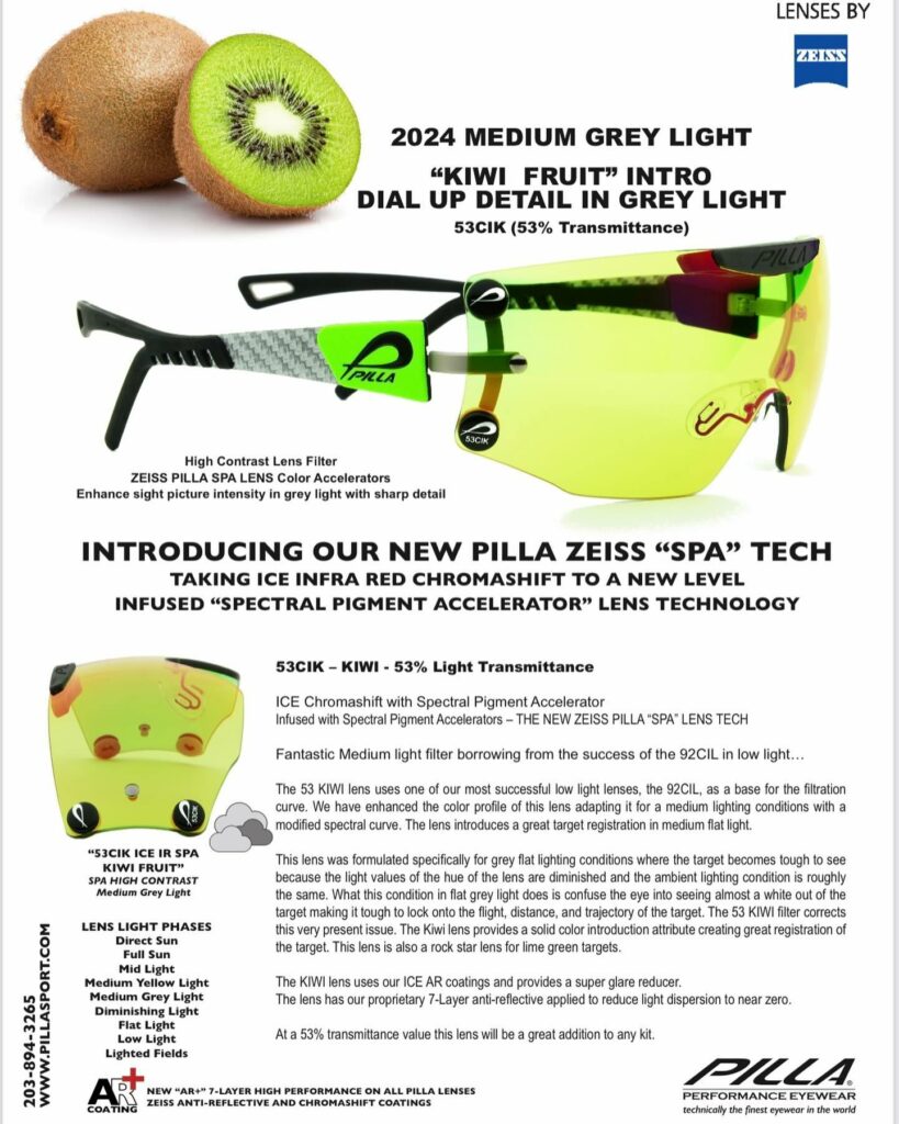 NEW 2025 - Pilla Outlaw X6/X7 "ICE" en "SPA" chromashift Fruit lenzen ...