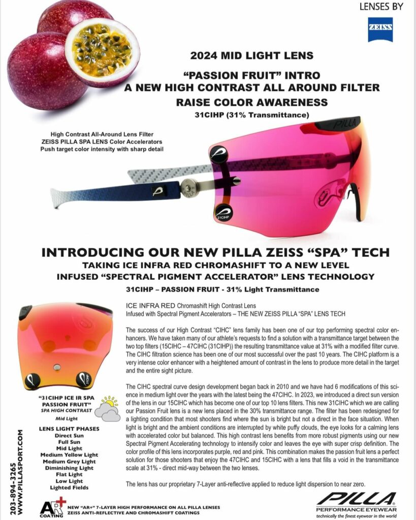 NEW 2025 - Pilla Outlaw X6/X7 "ICE" en "SPA" chromashift Fruit lenzen ...